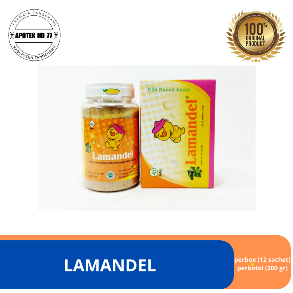 Jual LAMANDEL ORIGINAL | OBAT AMANDEL | KEMASAN BOTOL DAN SACHET ...