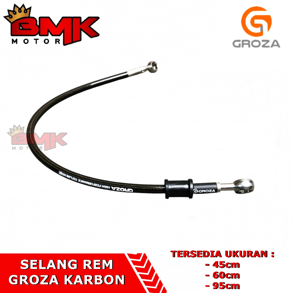 Jual Groza Selang Rem Karbon Carbon Disc Cakram 60cm 95cm | Shopee Indonesia