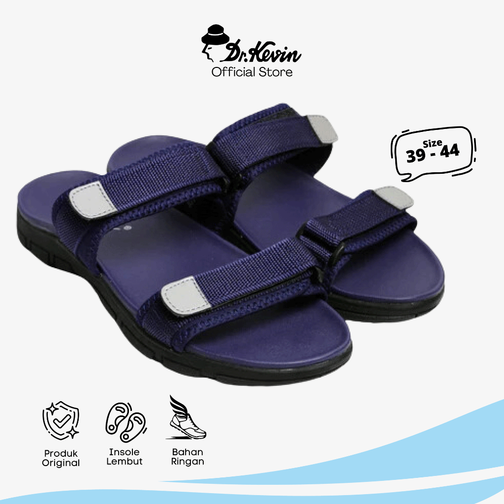 Jual Dr. Kevin Sandal Selop Pria Sport 871-064 | Shopee Indonesia