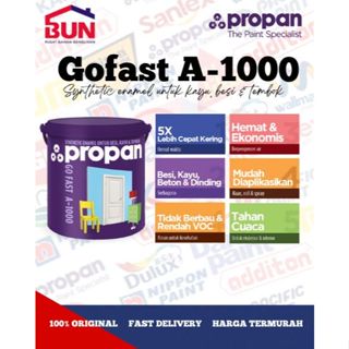 Jual GOFAST PROPAN GO-FAST A-1000 CAT KAYU&BESI - BLACK MATT/HITAM DOFF ...