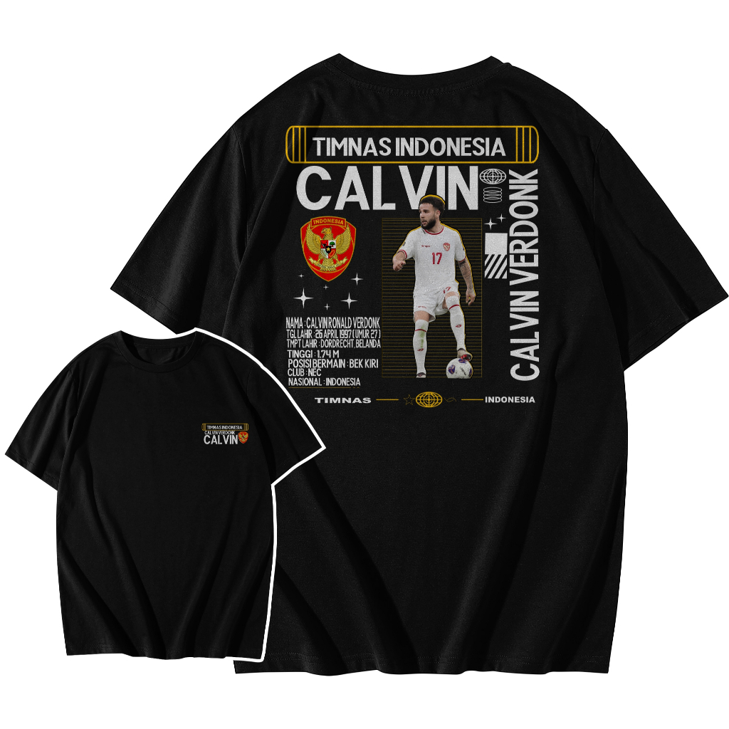 Jual NEW Design Calvin Verdonk / Timnas Indonesia New Series / Baju ...