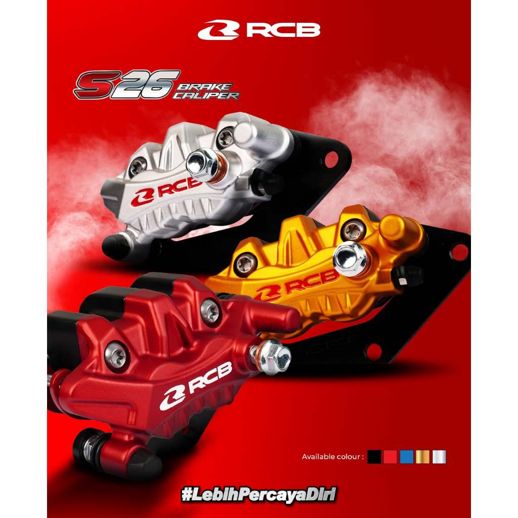 Jual Kaliper RCB Racingboy S26 Series Caliper Depan Belakang Yamaha Mio ...