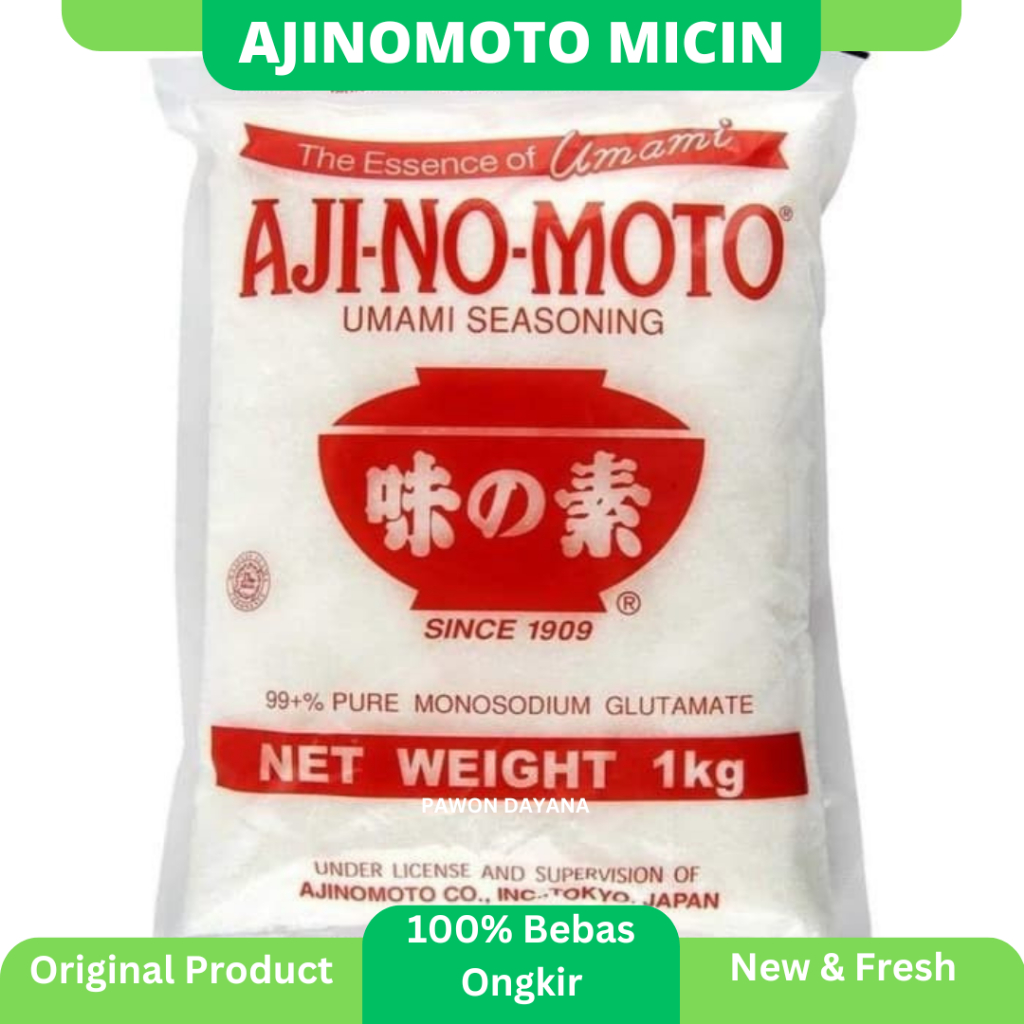 Jual Micin Ajinomoto 1kg / Ajinomoto Micin 250gram / MSG Ajinomoto ...