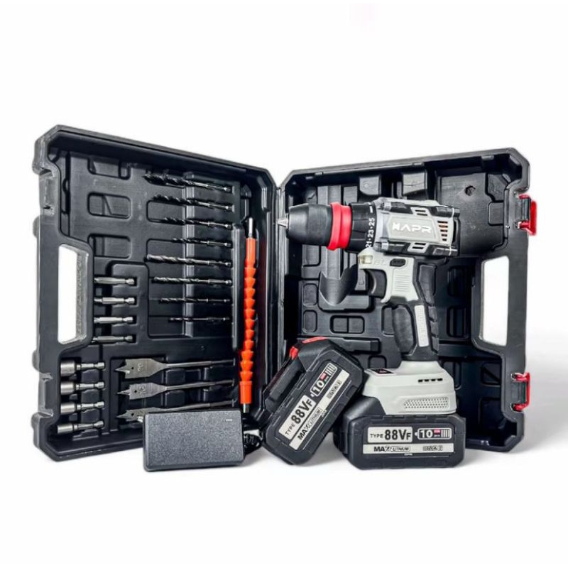 Jual APR AP34 PRO 2IN1 MESIN BOR BATERAI 88V IMPACT DRIVER APR AP34PRO ...