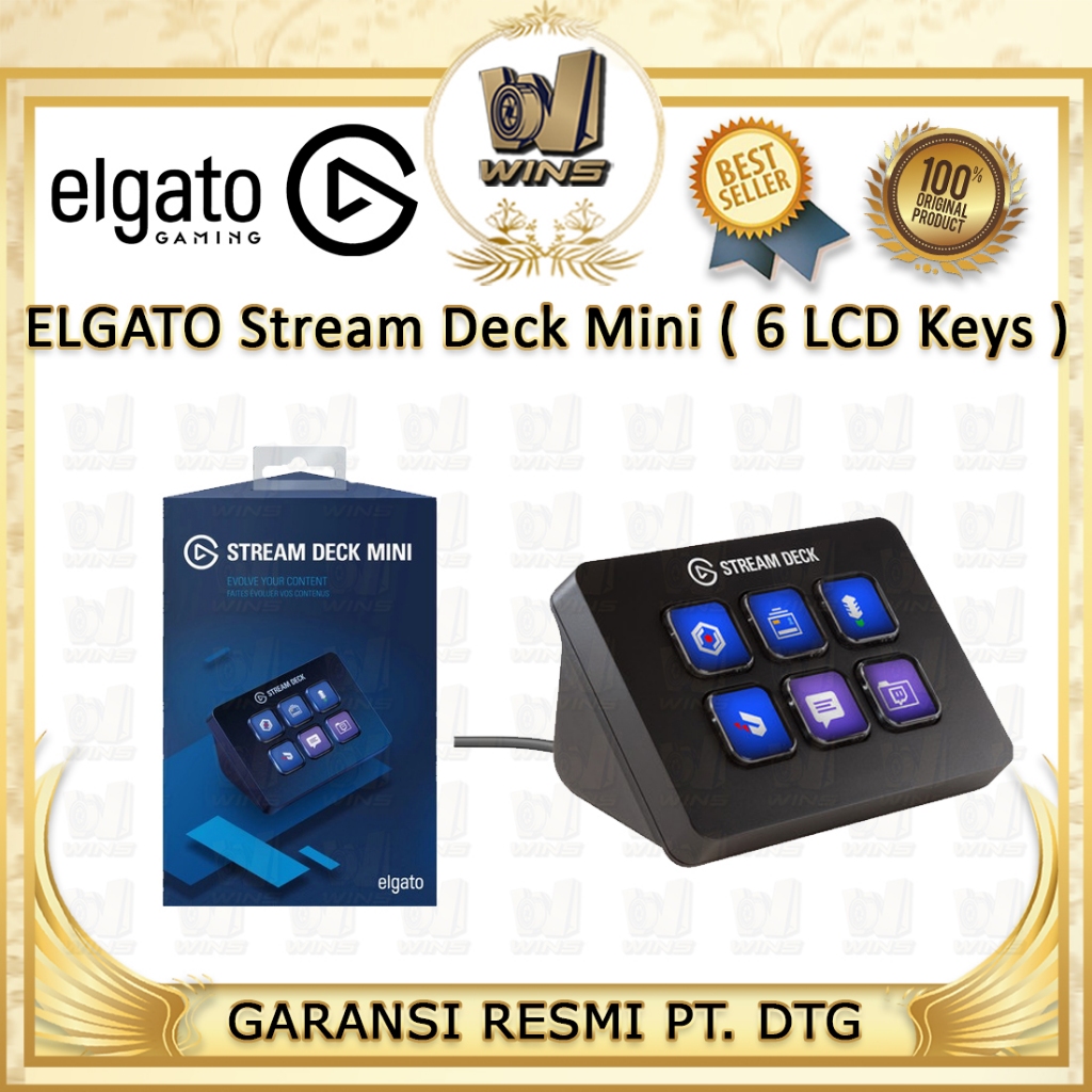 Jual Elgato Streaming Deck Mini (6 LCD Keys) | Shopee Indonesia