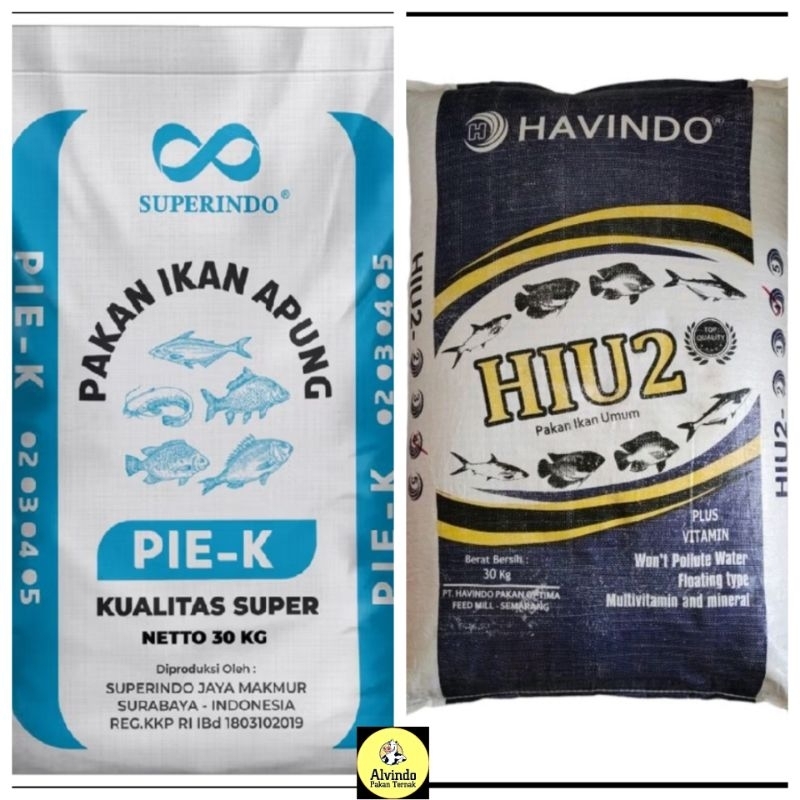 Jual Pakan ikan Lele 10kg /Nila/Gurami/Patin/Mujair/Bandeng/ 10kg ...