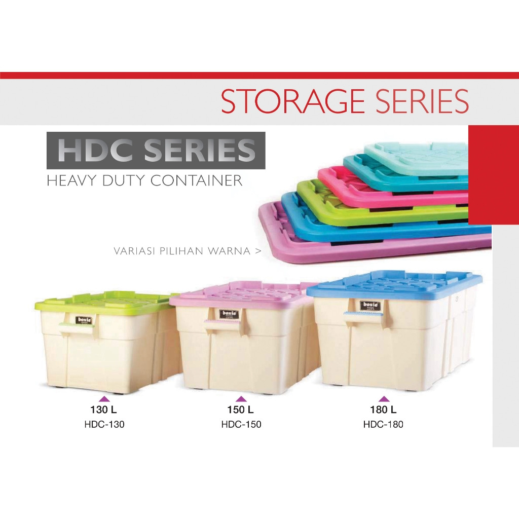 Jual KONTAINER INDUSTRI BOXIE HDC MEREK TAIWAN PLASTIK – BOX PENYIMPANAN SERBAGUNA / CONTAINER ...