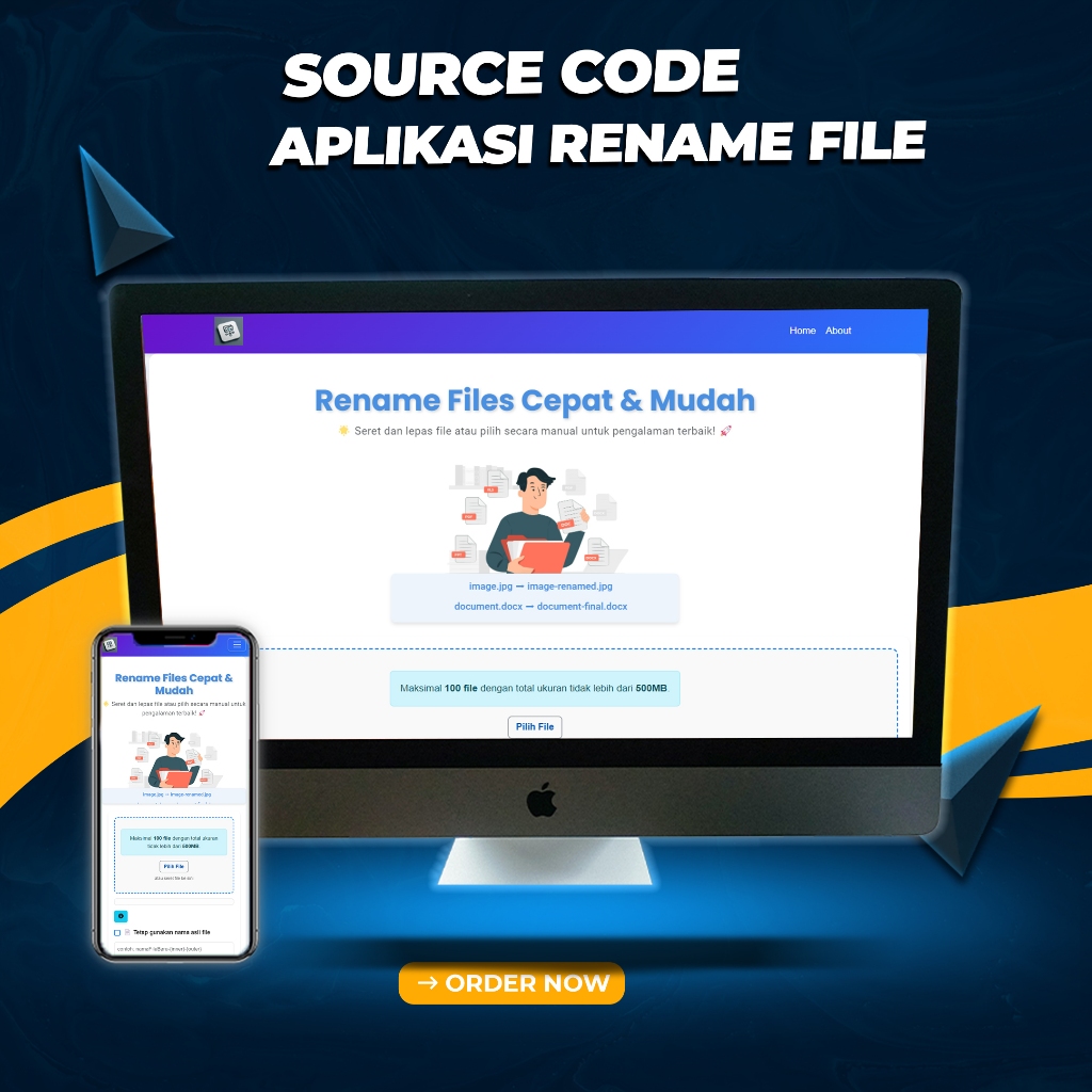 Jual Source code aplikasi rename file | Shopee Indonesia