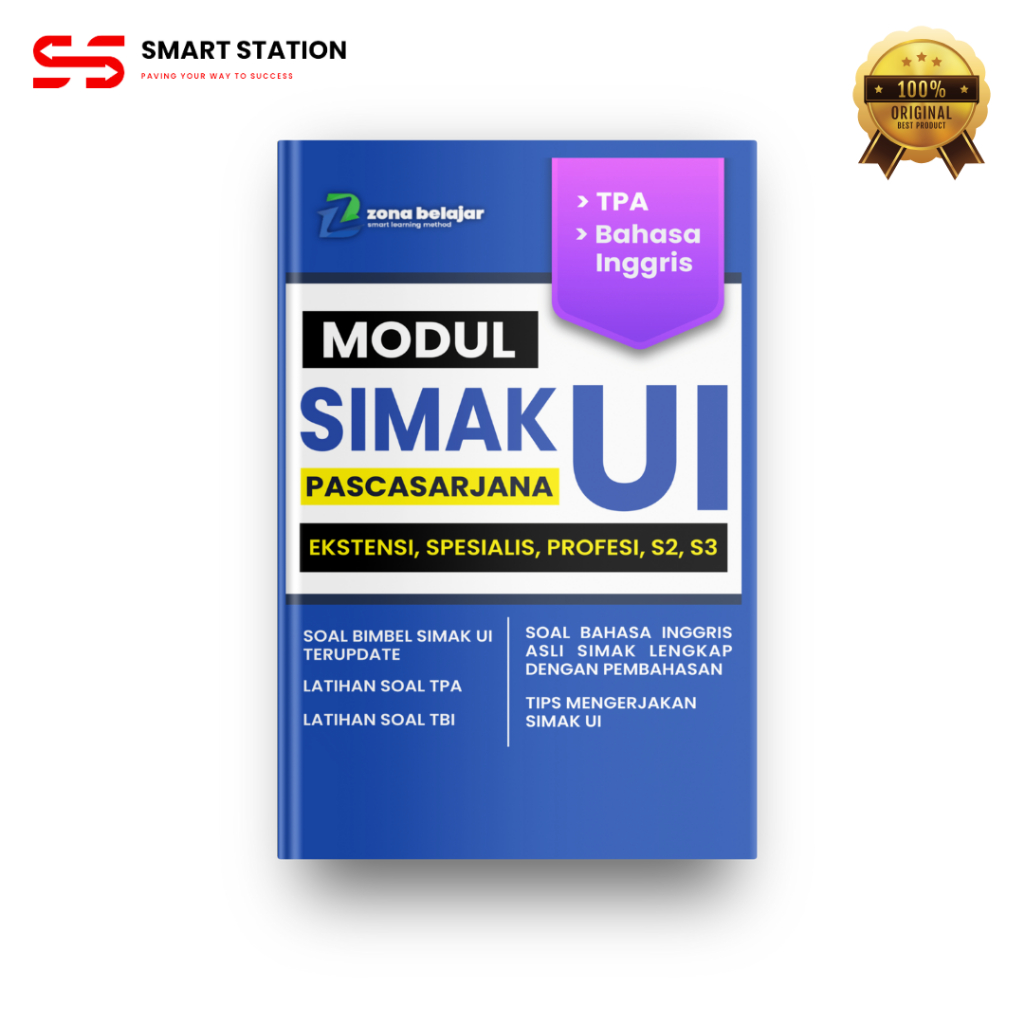 Jual 100% ASLI-MODUL SIMAK UI Pascasarjana + Bonus TO Terbaru (S2,S3 ...