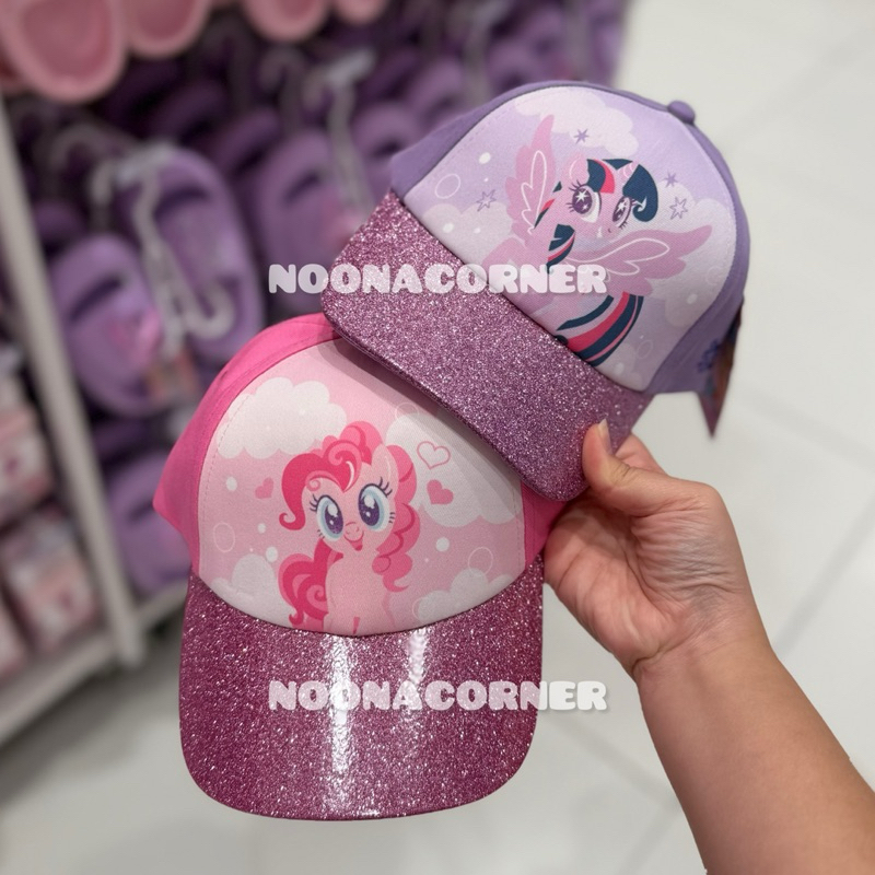 Jual Miniso x My Little Pony ‼️ Kids Glittery Cap / Topi Anak Glitter ...