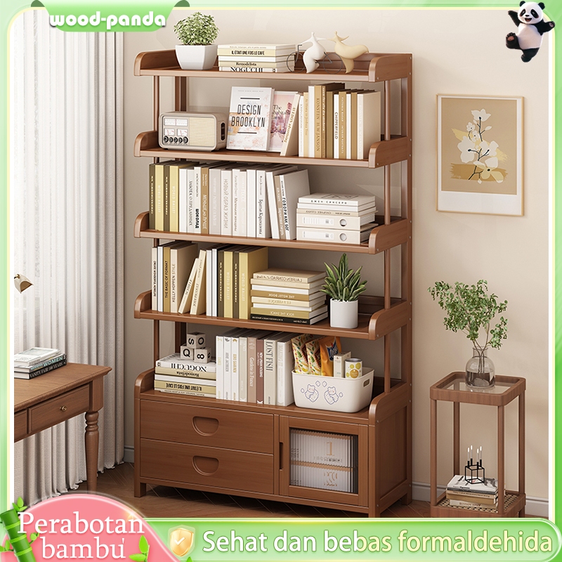 Jual Rak dinding ruang tamu Rak Susun Kayu Rak buku Praktis Rak Kayu ...