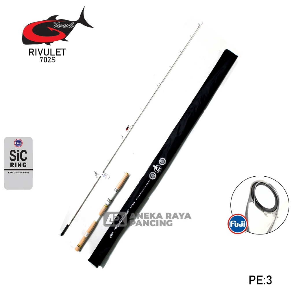 Jual JORAN GTECH RIVULET / JORAN GTECH POPPING TERBARU / Joran Terbaik ...