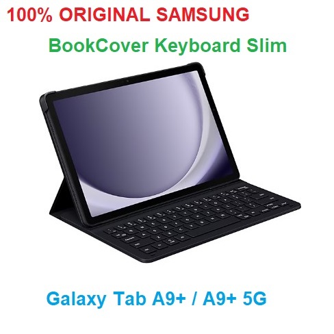 Jual SAMSUNG Book Cover Keyboard Slim Galaxy Tab A9+ 5G Original ...