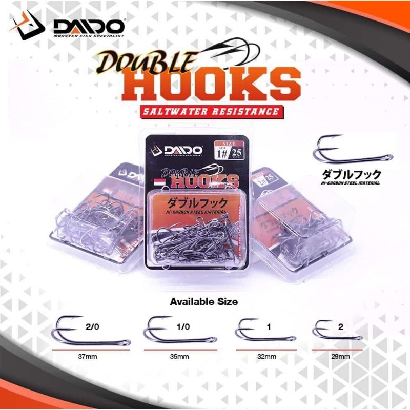 Jual double hook daido | Shopee Indonesia