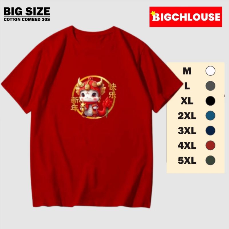 Jual Kaos Imlek Ular 2025 Seragam Imlek Keluarga Baju Imlek Ular Pria ...
