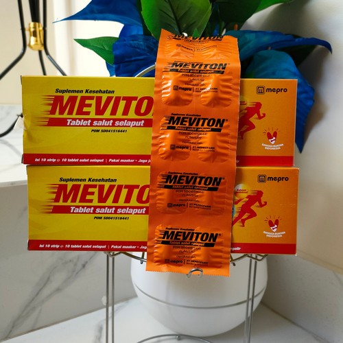 Jual Meviton 10 Tablet Per Strip - Multivitamin | Shopee Indonesia