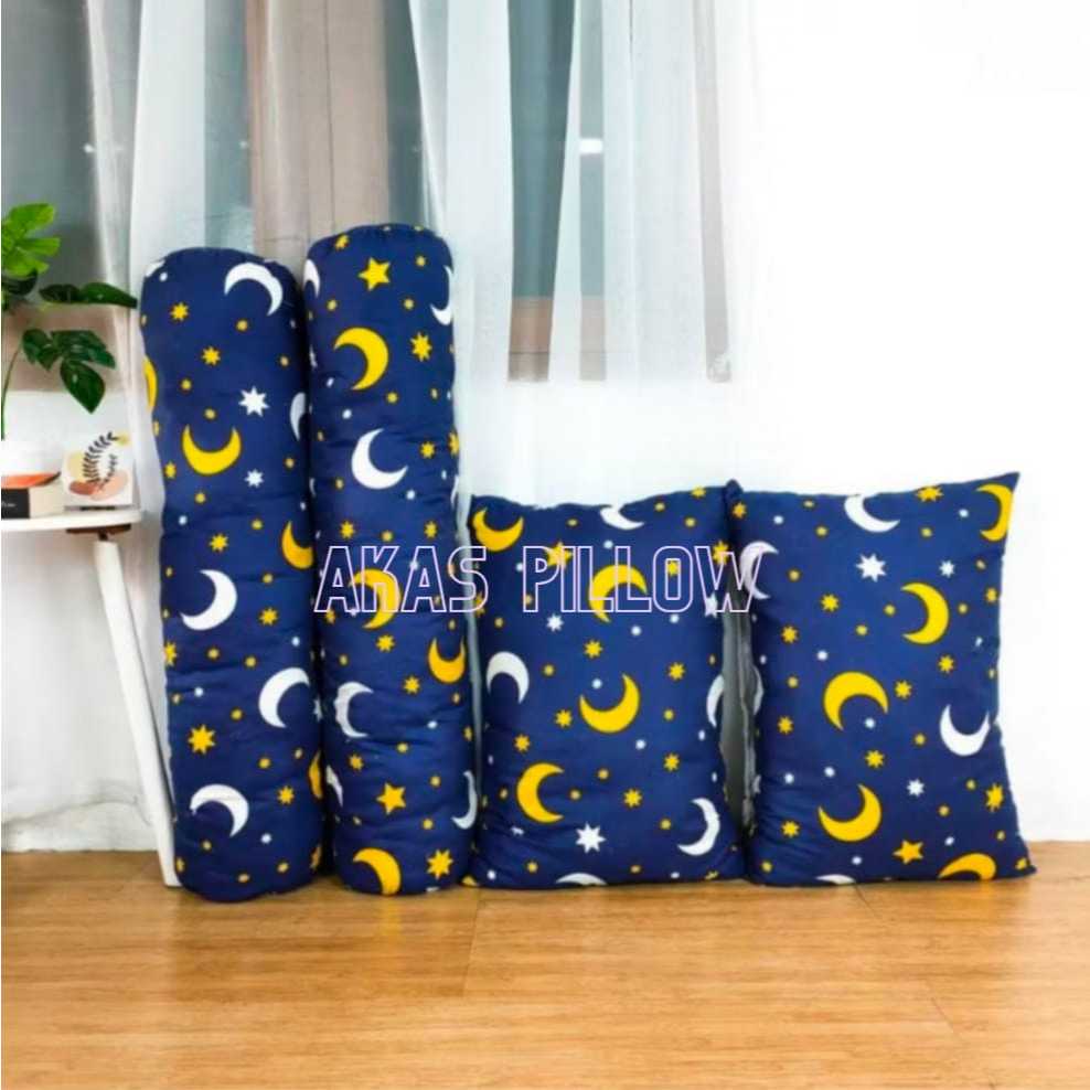 Jual Paket hemat 2 setbundle bantal dan guling super empuk dan awet ...