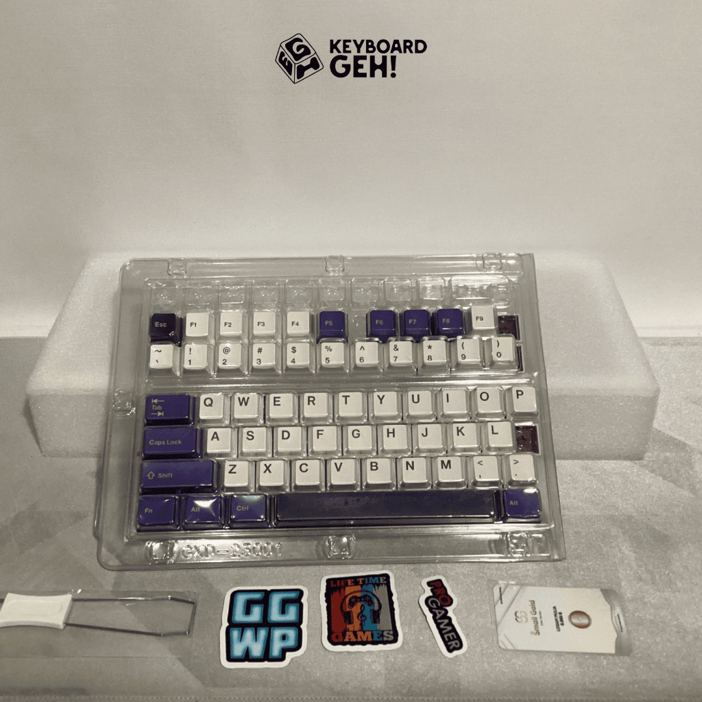 Jual Keycaps RK R75 - PBT Double Shot - Cherry Profile - Blueberry ...