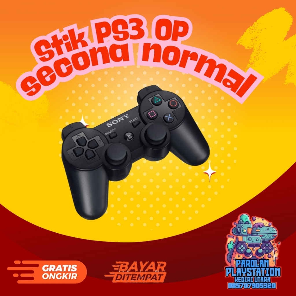 Jual STIK PS3 OP BEKAS NORMAL KHUSUS PS3 TIDAK BISA UNTUK HP/ANDROID | Shopee Indonesia