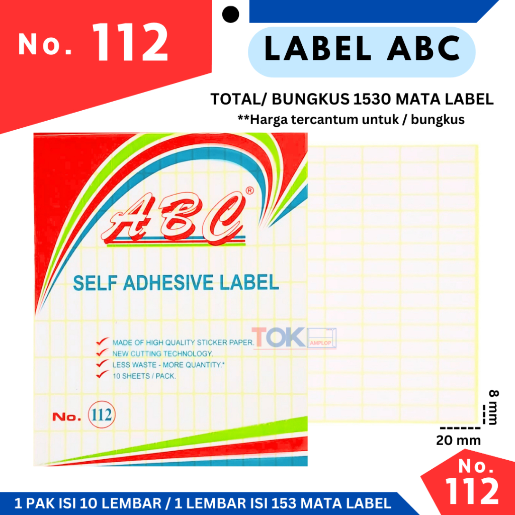 Jual Stiker Label 112 / STICKER | Shopee Indonesia