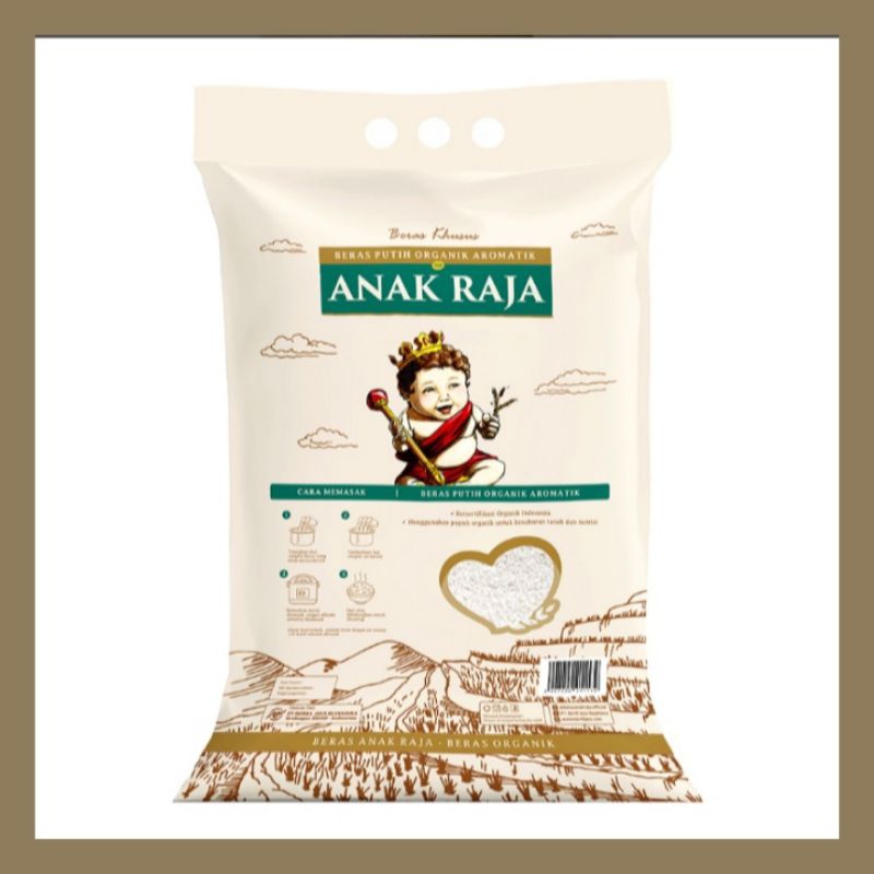 Jual Anak Raja Beras Organik Aromatik 5kg | Shopee Indonesia