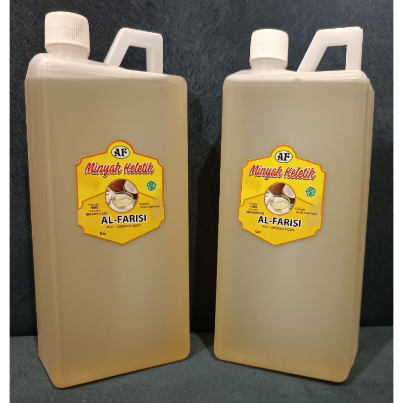 Jual Minyak Kelapa Keletik 100 % Asli Non RBD 1 liter | Shopee Indonesia