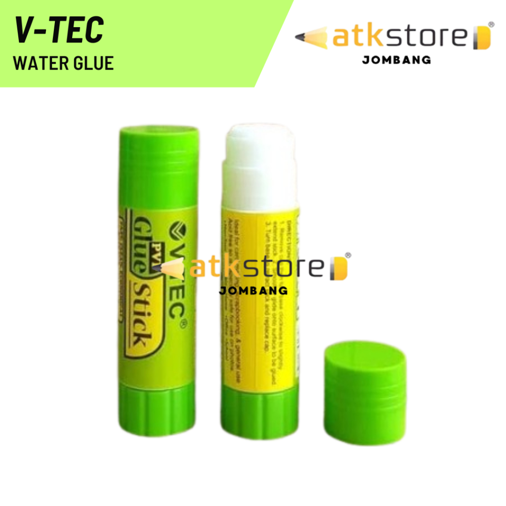 Jual V-TEC Lem Kertas / Glue Stick / Water Glue / Lem Kertas / Lem Cair / Lem Kertas | Shopee ...