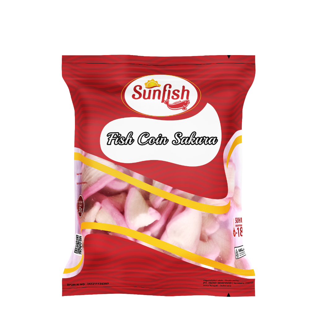 Jual Sunfish Fish Coin Sakura 500gr | Shopee Indonesia