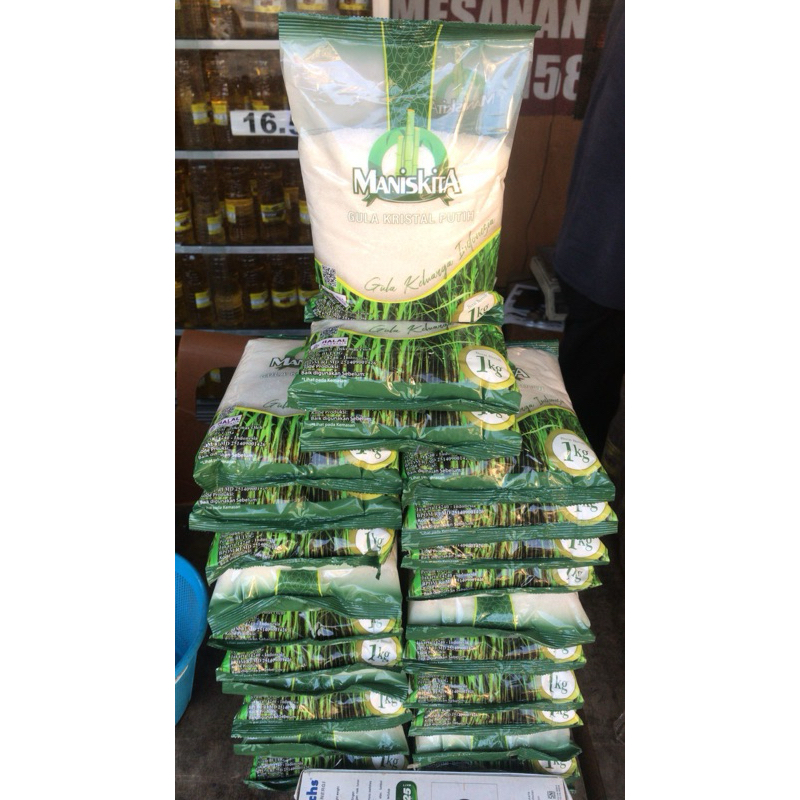 Jual BULOG - Gula Pasir Manis Kita 1 KG | Shopee Indonesia
