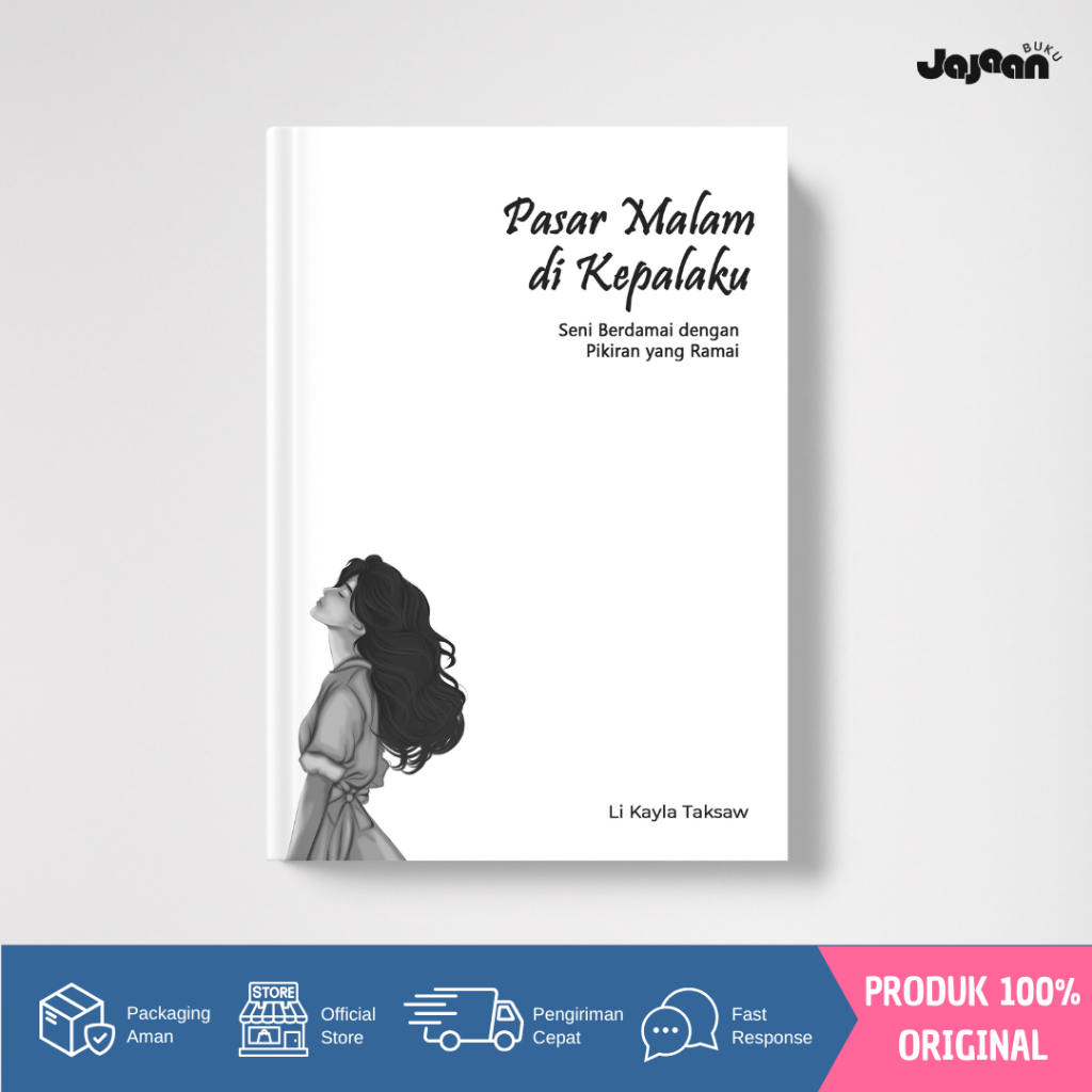 Jual Pasar Malam Di kepalaku | Seni Berdamai dengan pikiran yang Ramai | Shopee Indonesia