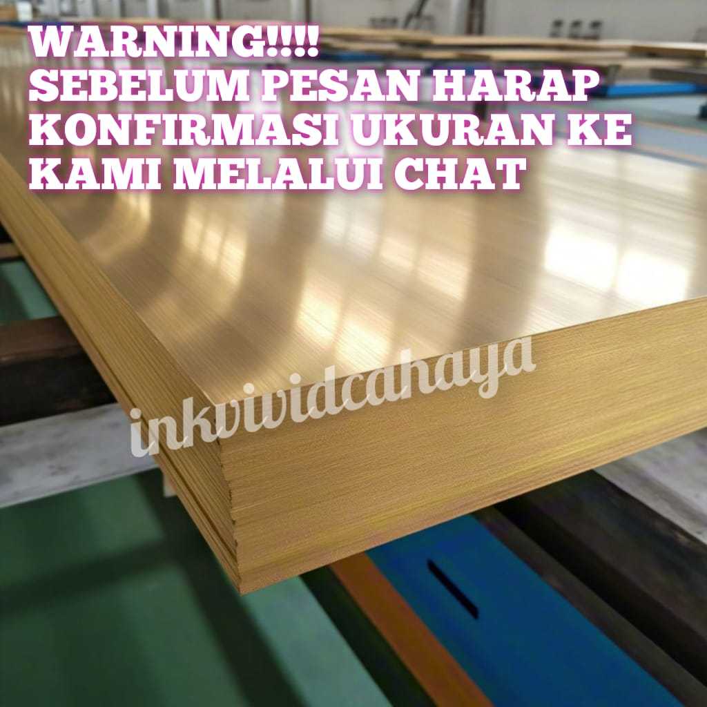 Jual Plat Kuningan 4mm Tebal Ukuran 40x80cm - Solusi Terbaik untuk ...