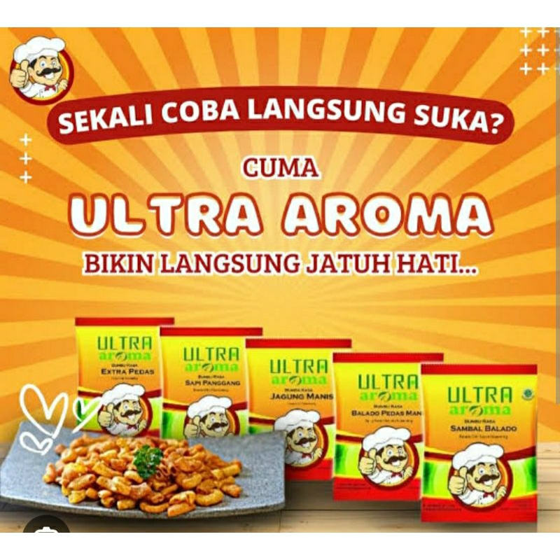 Jual Bumbu Tabur Ultra Aroma Per pack isi 100gram | Shopee Indonesia