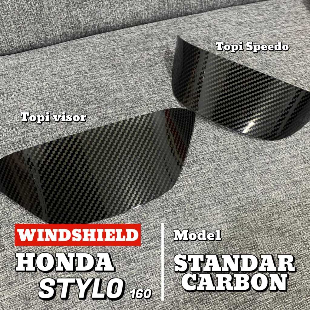 Jual VISOR TOPI LAMPU STYLO PLUS TOPI SPEEDOMETER SATU SET HONDA STYLO ...