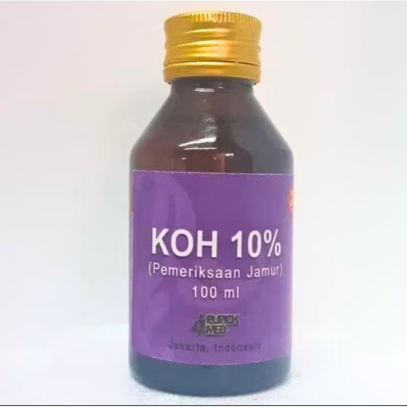 Jual KOH 10% 100ml / Pemeriksaan Jamur | Shopee Indonesia