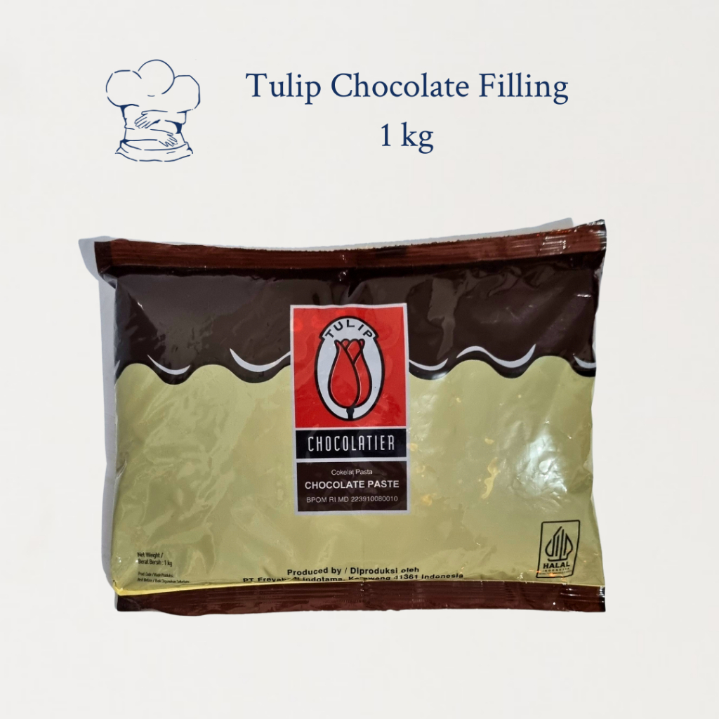 Jual Filling Tulip 1 Kg / Selai Tulip 1 Kg Siap pakai / Tulip Chocolate ...
