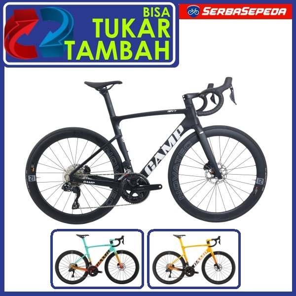 Jual Camp Roadbike SR7 All Rounder Sepeda Balap Carbon UCI Shimano 105 Di2 | Shopee Indonesia