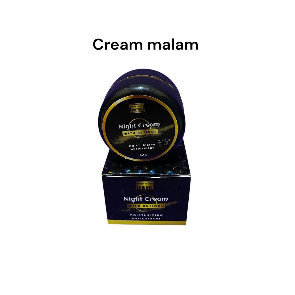 Jual Cream Malam with retinol viera by sonik scents | Shopee Indonesia