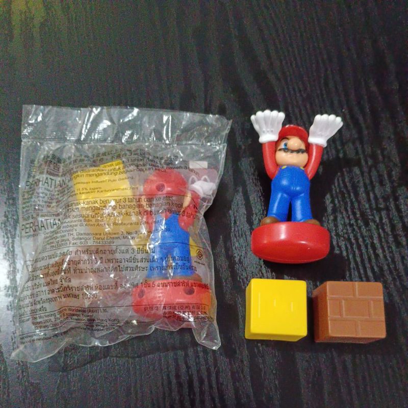 Jual happy meal McD toys mainan McDonalds Super Mario Stacking Game | Shopee Indonesia