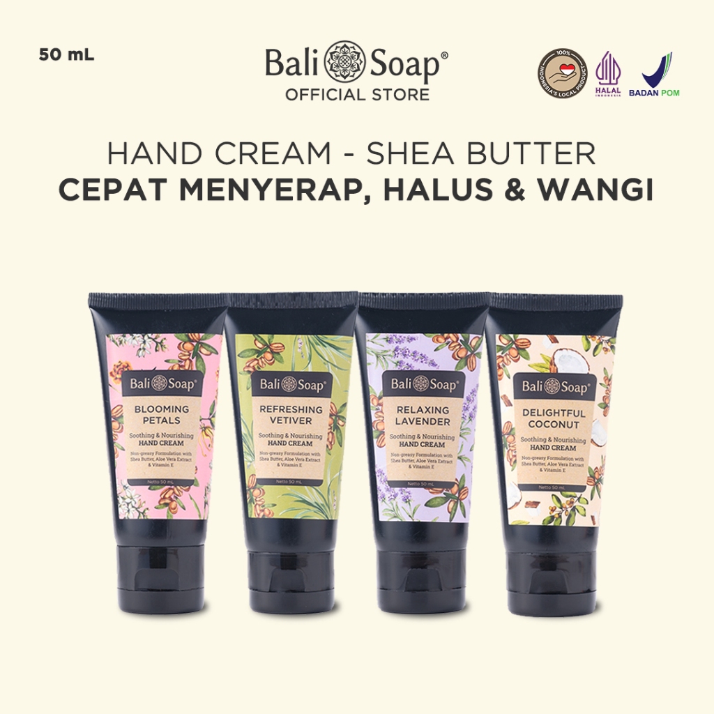 Jual Bali Soap - Hand Cream Aromatik 50gr - Pelembab Tangan - Cepat ...