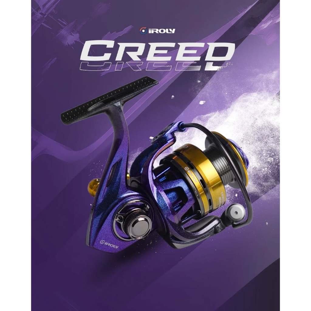 Jual REEL SPINNING IROLY CREED 1000 2000 3000 4000 POWER HANDLE ONE WAY ...