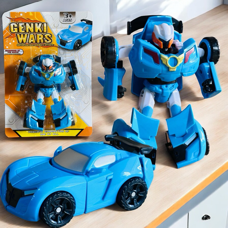 Jual FIGUR GENKI WARS MAINAN ROBOT DEFORMATION JADI MOBIL TERBARU MOBIL JADI ROBOT | Shopee ...