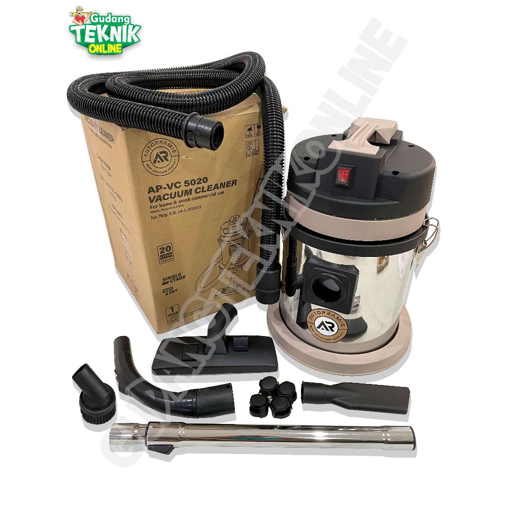Jual Vacuum Cleaner 20L AUTOPRAMIE AP-VC5020 1500Watt Basah Kering / Mesin Sedot Debu Penyedot ...