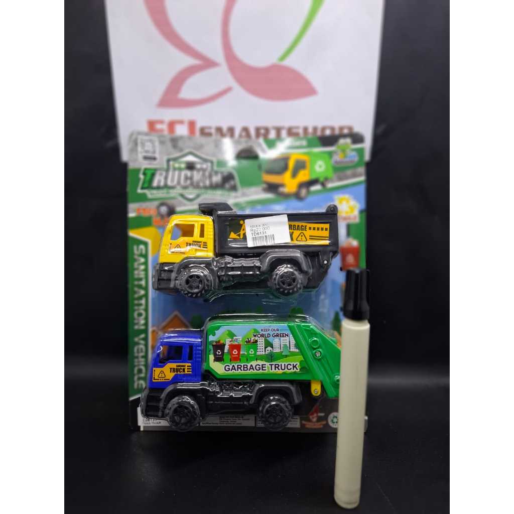 Jual Mobil Mainan Konstruksi, Alat Berat//Mobil Garbage, Sampah//Truck ...