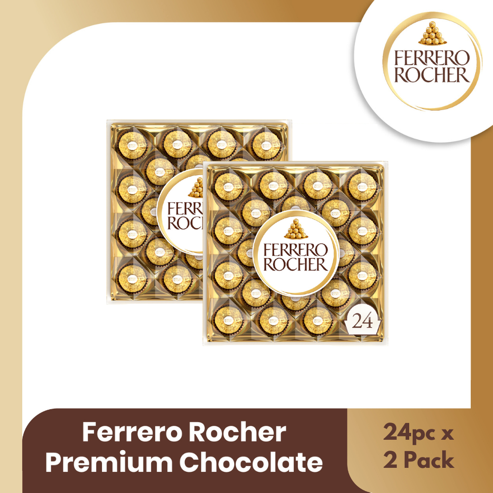 Jual Ferrero Rocher Premium Chocolate Isi 24pcs - TWINPACK | Shopee ...