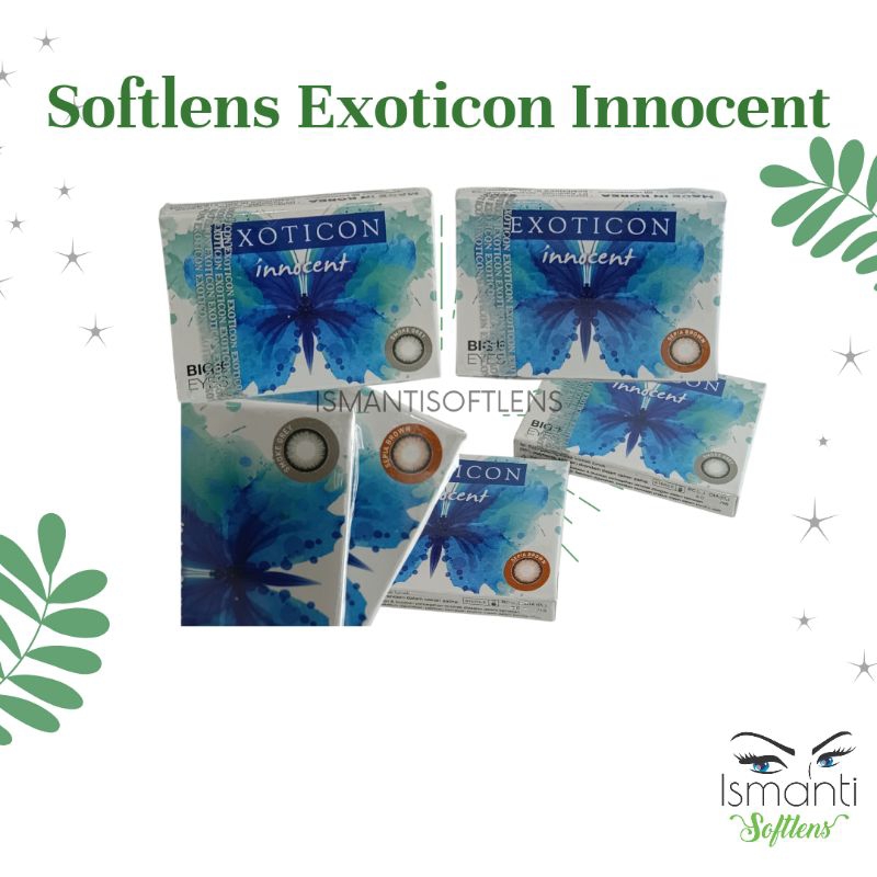 Jual New Softlens Innocent by Exoticon diameter 16.00 mm | Shopee Indonesia