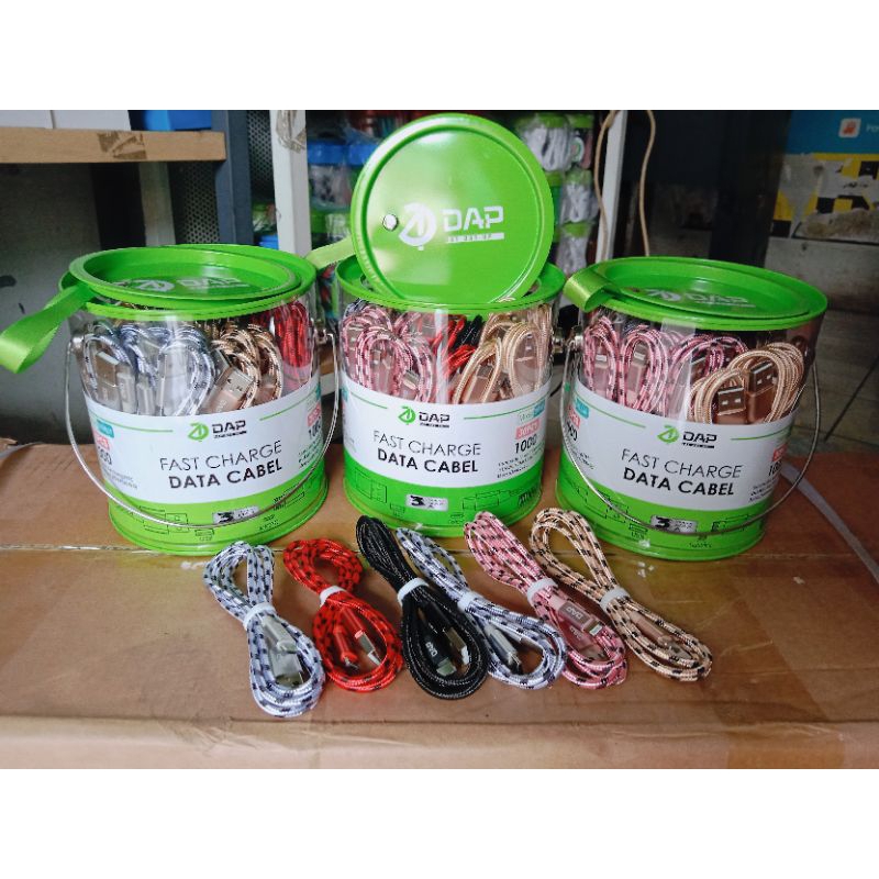 Jual Kabel Charger Isi30 DAP DNM100/DNT100/DNL100 USB Mikro/Type-C/Iphone Fast Charging | Shopee ...