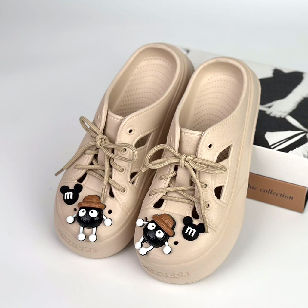 Jual Asali Sandal Baim Wanita Jibbitz Jelly Sepatu, Fuji Wedges Sendal ...