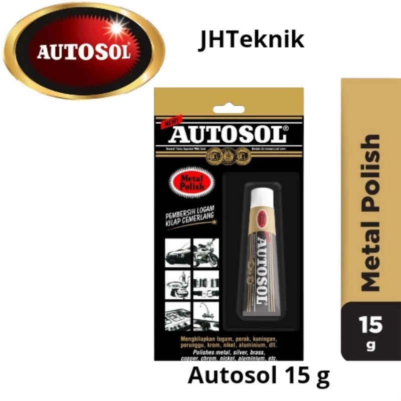 Jual JHTeknik Autosol 15 Gram/Autosol Metal Polish 15 gram | Shopee ...
