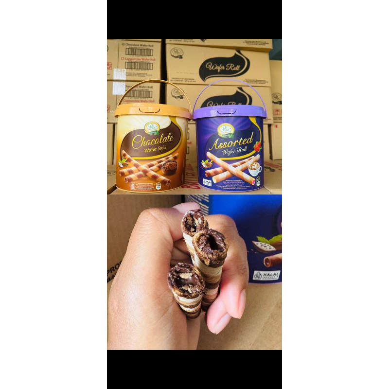 Jual Denex Astor Timba Full Coklat Renyah Denex Wafer Roll | Shopee ...
