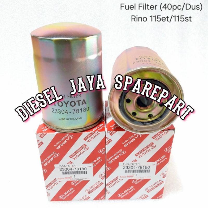 Jual FILTER SOLAR/FUEL FILTER TOYOTA RINO 115Et, 115St ORIGINAL ...